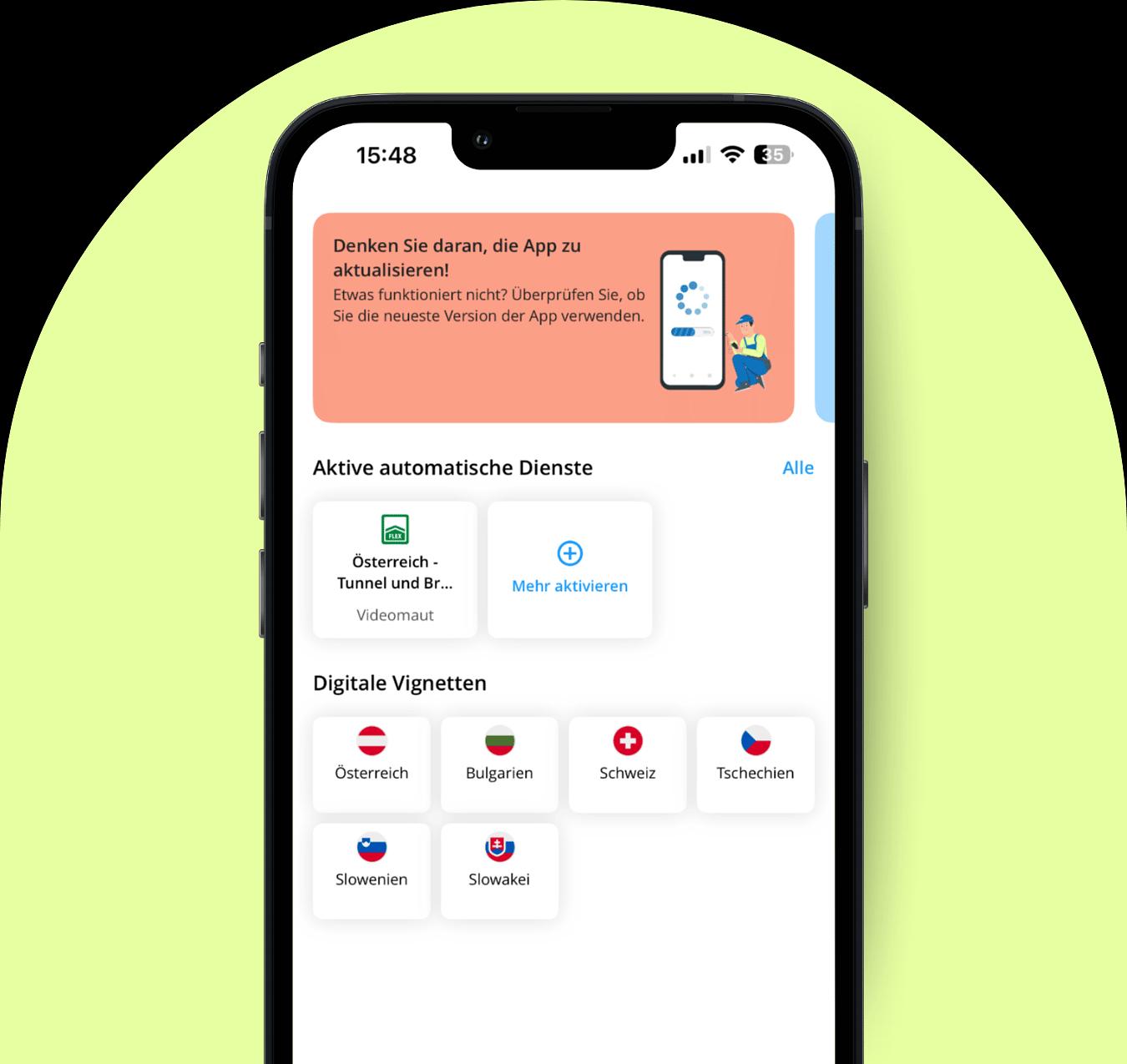 Autopay App | Alle Mautgebühren an einem Ort